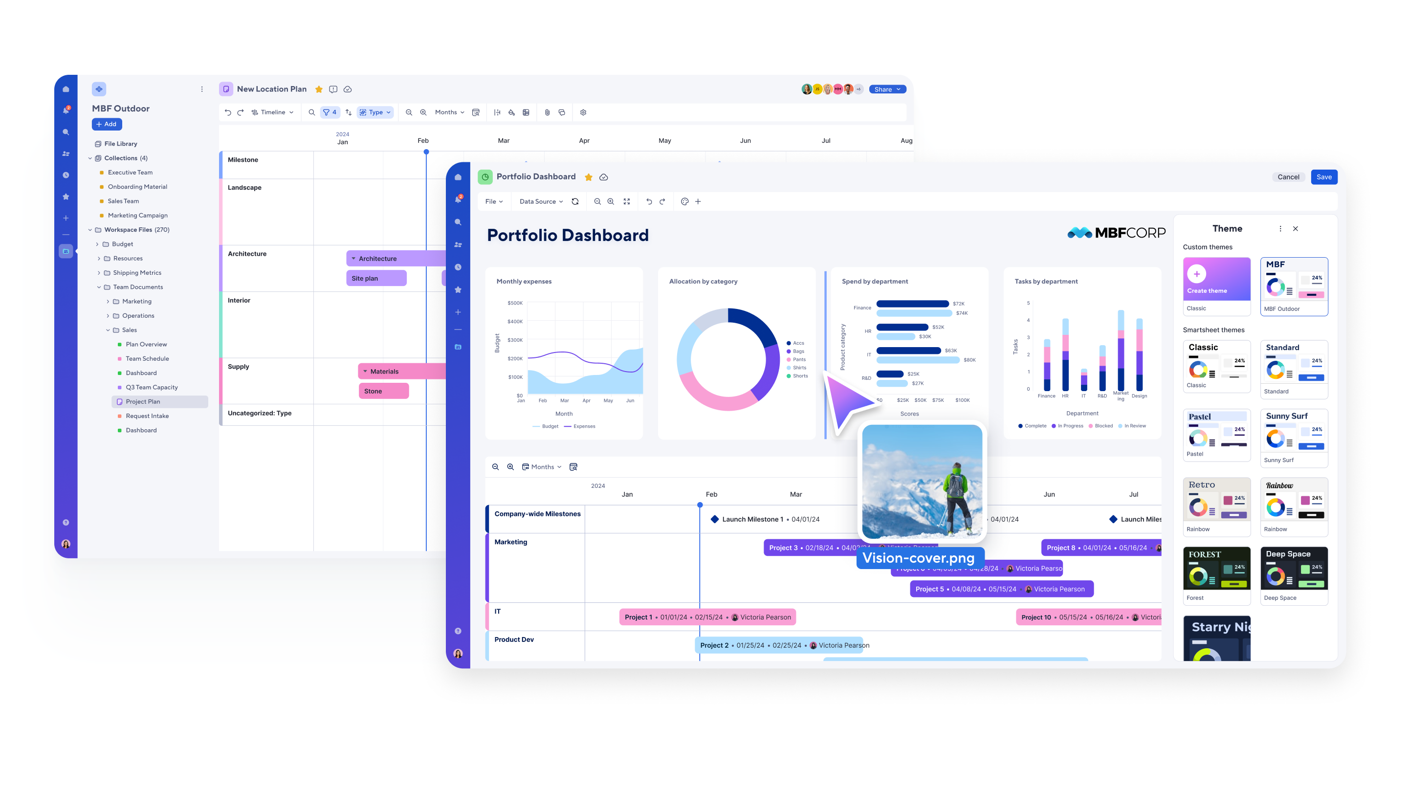 Uma experiência moderna do Smartsheet, criada especificamente para o ...