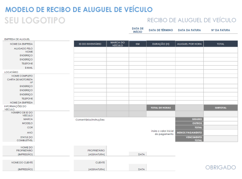 Modelos gratuitos de recibo para Microsoft Word | Smartsheet