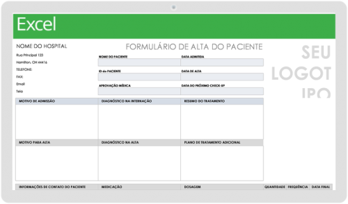 Modelos de formulários médicos gratuitos | Smartsheet