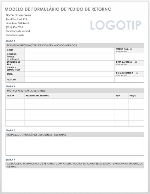 Modelos gratuitos de formulário de pedido | Smartsheet