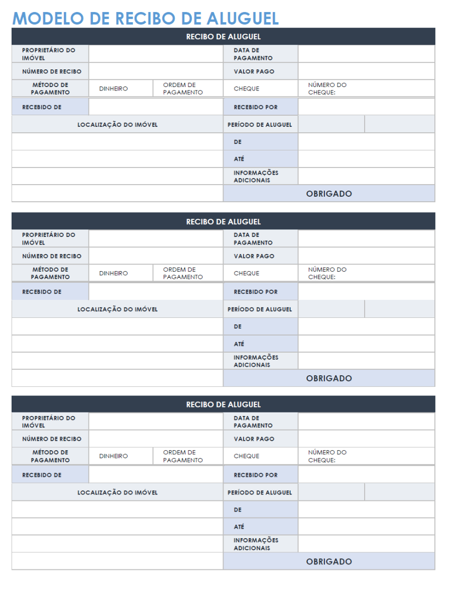 Modelos gratuitos de recibo para Microsoft Word | Smartsheet