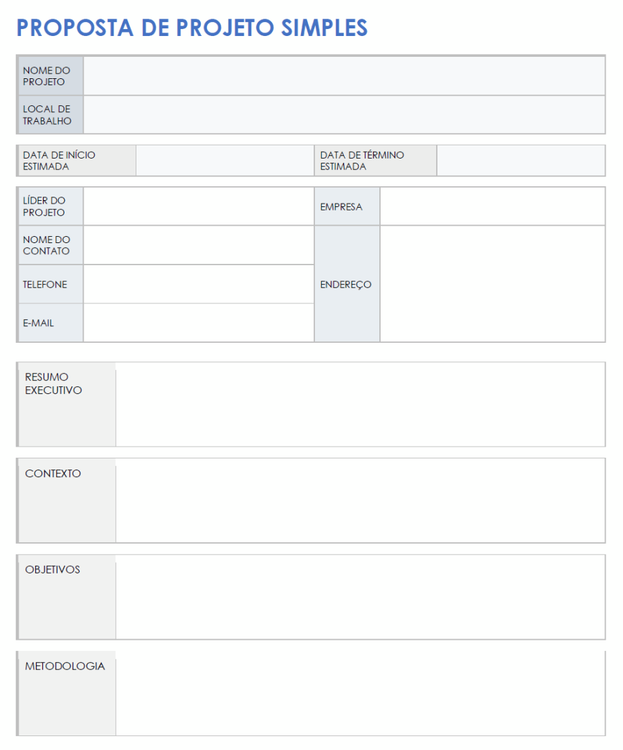 Modelos grátis de proposta de projeto do Microsoft Word | Smartsheet
