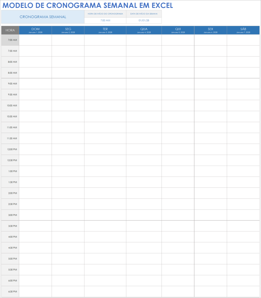 Como criar um cronograma no Excel | Smartsheet