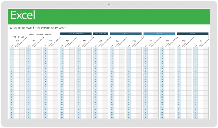 17 modelos gratuitos de planilha de horas e cartão de ponto | Smartsheet