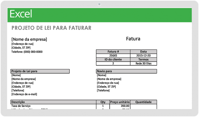 Modelos de contabilidade gratuitos no Excel | Smartsheet