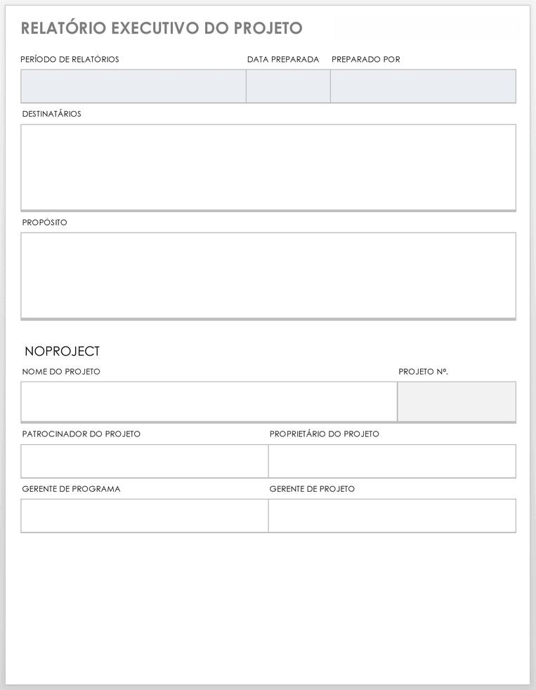 Modelos gratuitos de relatório de projeto | Smartsheet