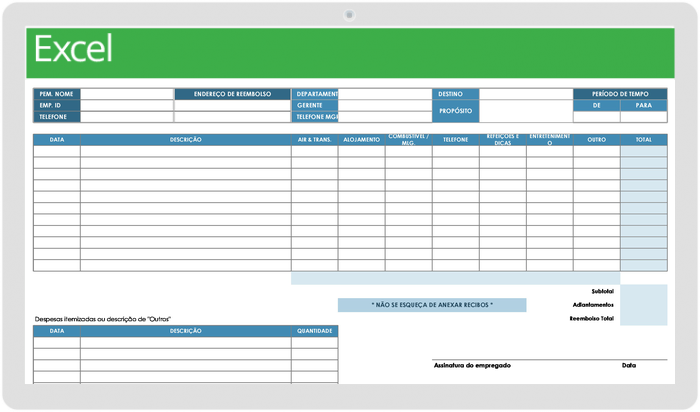 Modelos de contabilidade gratuitos no Excel | Smartsheet