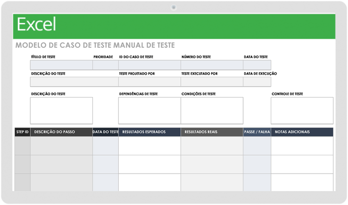 Modelos gratuitos de casos de teste | Smartsheet