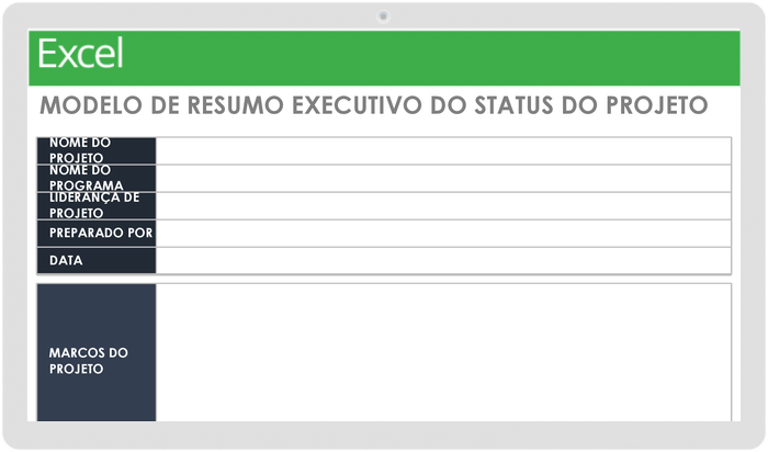 Modelos gratuitos de status de projetos executivos | Smartsheet