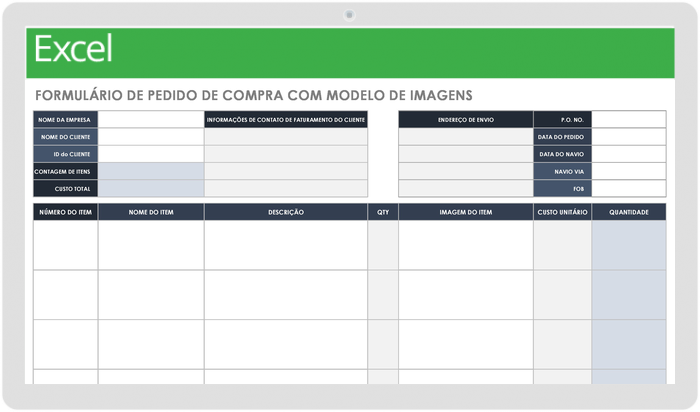 Modelos gratuitos de ordens de compra | Smartsheet