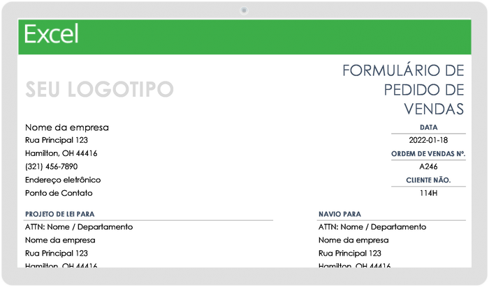 Modelos gratuitos de formulário de pedido | Smartsheet