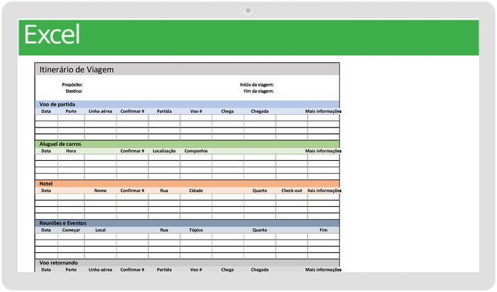 Modelos de contabilidade gratuitos no Excel | Smartsheet